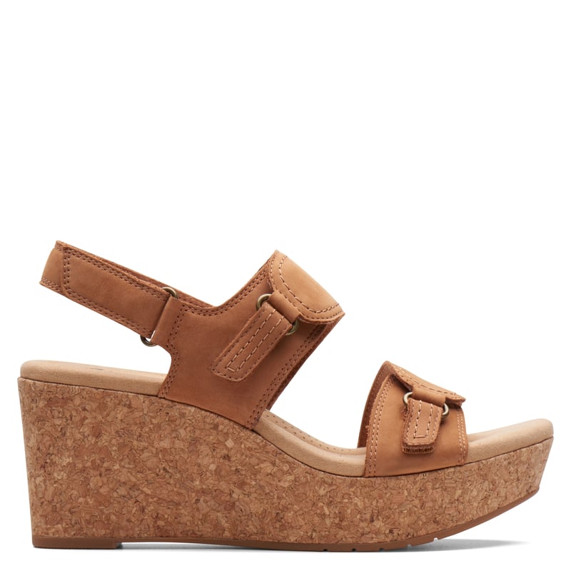 CLARKS Sandalia Mujer Cuero Beige Clarks | falabella.com