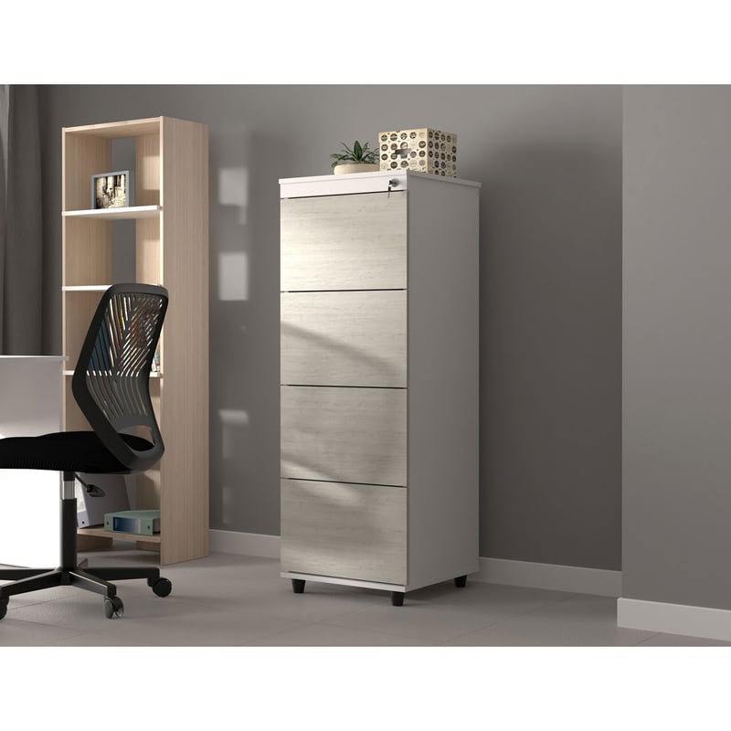 INVAL Archivador Ar4X4 Sim Blanco/Chanti Inval | falabella.com