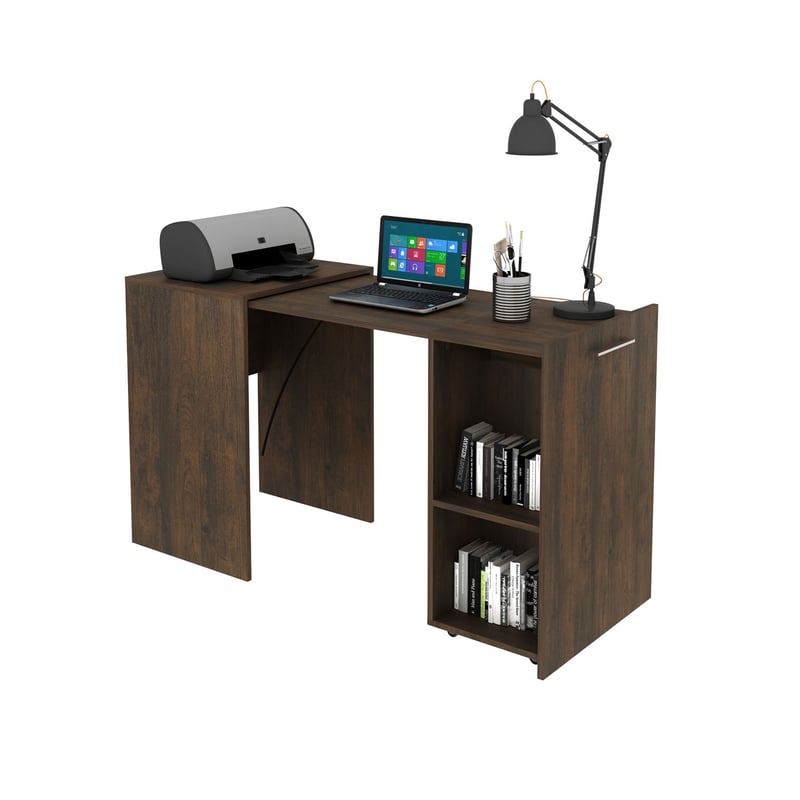 TECNOMOBILI Escritorio Multifuncional Plegable Rústico Tecnomobili ...