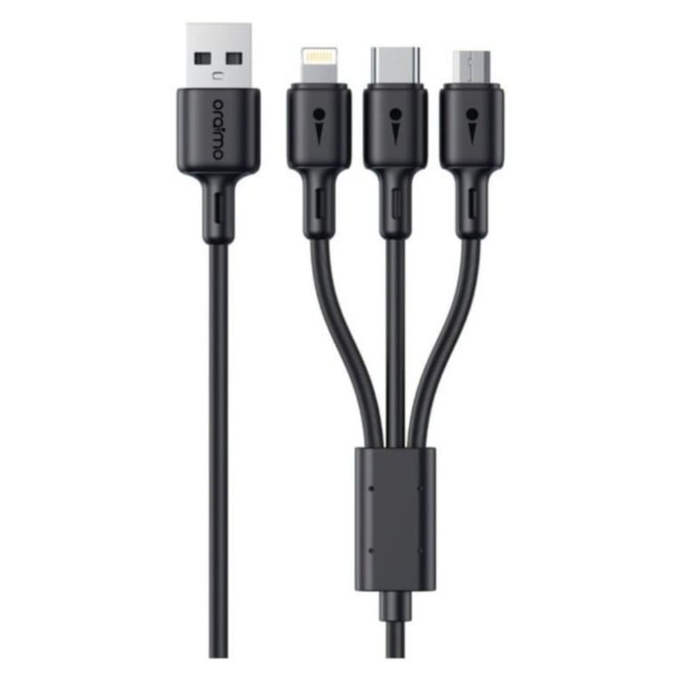 ORAIMO Cable Duraline 3 En 1 C Lightning Micro Usb 1.2M Oraimo | falabella.com