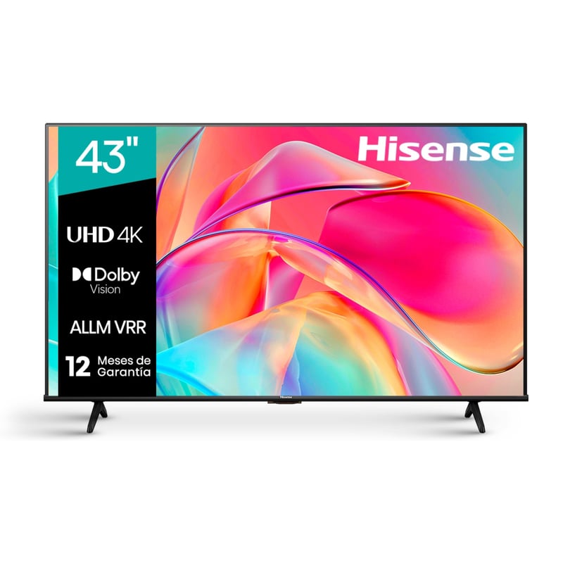 HISENSE LED Smart TV 43" 43A6K 4K Ultra HD Hisense | falabella.com