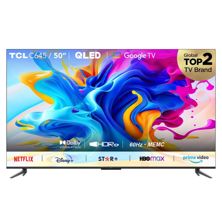 TCL Qled 50 Pulgadas C645 4K UHD Gtv Full Screen Tcl | falabella.com