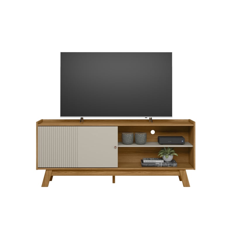 HOME MOBILI Rack TV 65 Riba 1 Puerta Blanco Off Home Mobili | falabella.com