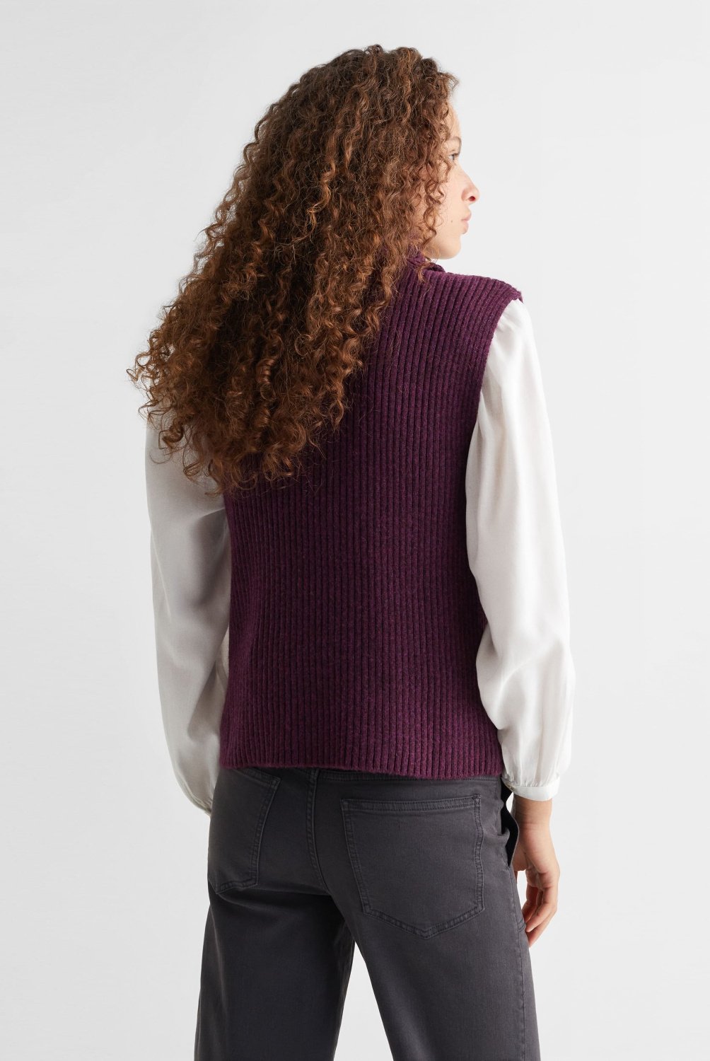 MANGO TEEN Chaleco Punto Grueso Mujer Mango Teen | falabella.com