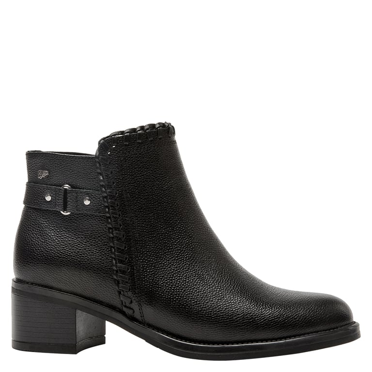 16 HRS Botín Mujer Cuero Negro 16 Hrs | falabella.com