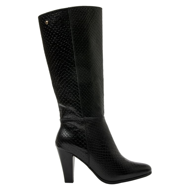 BRUNO ROSSI Bota Mujer Cuero Negro Bruno Rossi | falabella.com