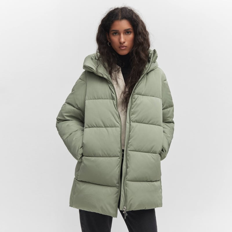 MANGO Parka Acolchado Capucha Mujer Mango | falabella.com