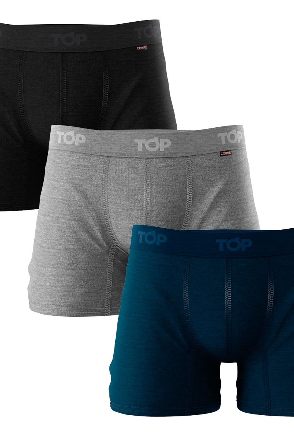 TOP Pack De 3 Boxer Hombre Algodón Top | falabella.com