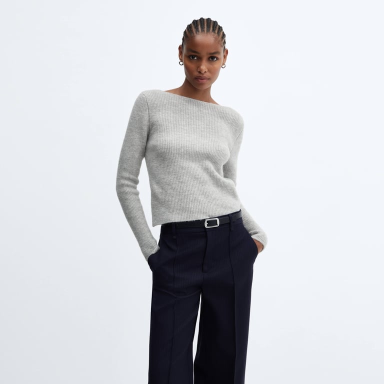 MANGO Sweater Cuello Barco Mujer Mango | falabella.com