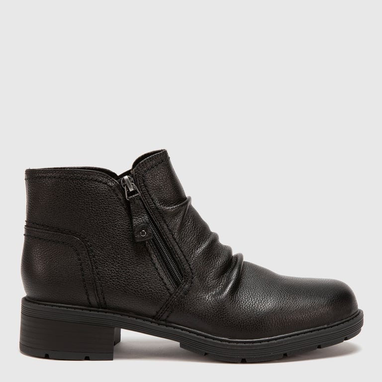 CLARKS Botín Mujer Cuero Negro Clarks | falabella.com