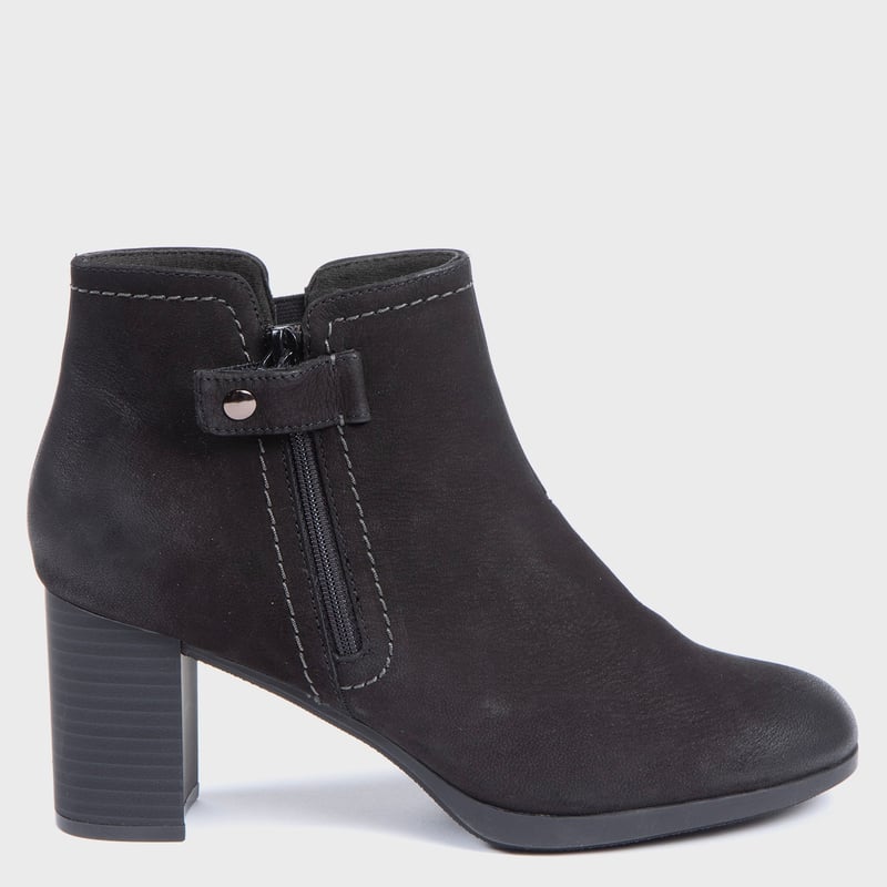 CLARKS Botín Mujer Cuero Negro Clarks | falabella.com