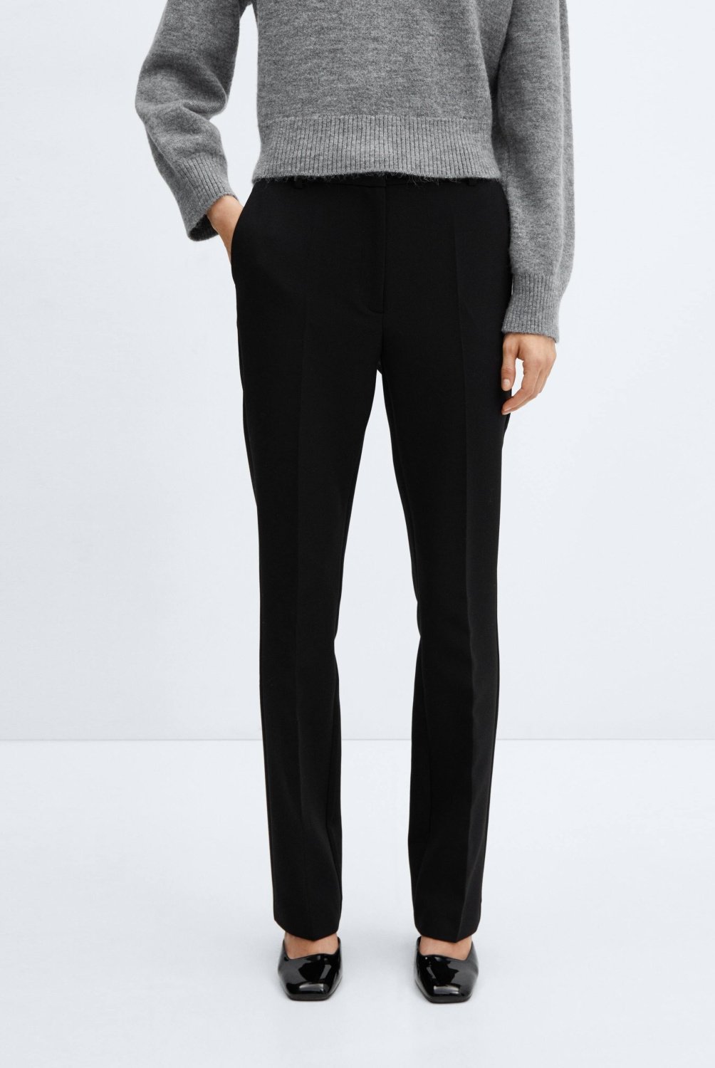 MANGO Pantalón Flare Tiro Medio Mujer Mango | falabella.com