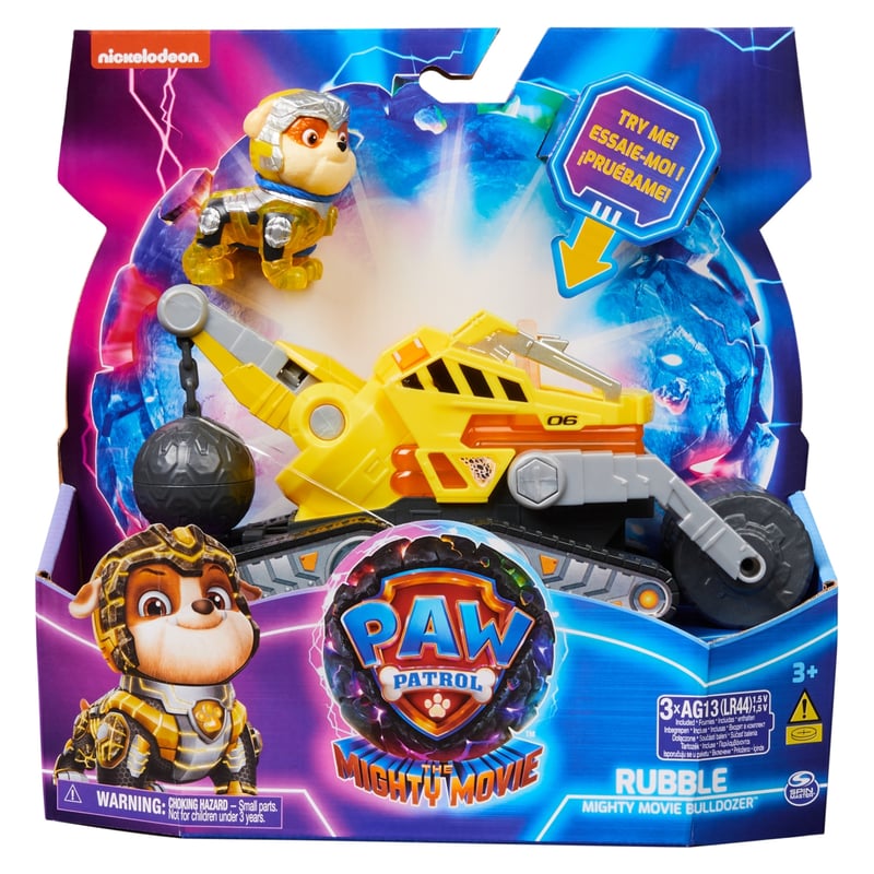 PAW PATROL Mighty Veh Rubble Pelicula Paw Patrol | falabella.com