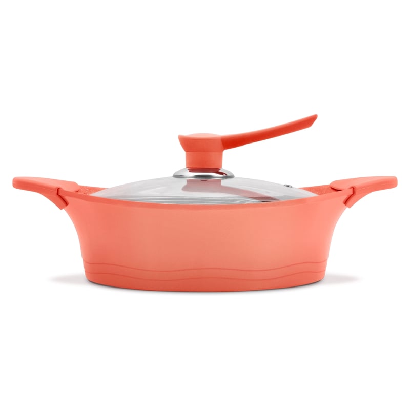 BOHLIER Cacerola Baja Antiadherente 24 Cm Rosa Bohlier | falabella.com