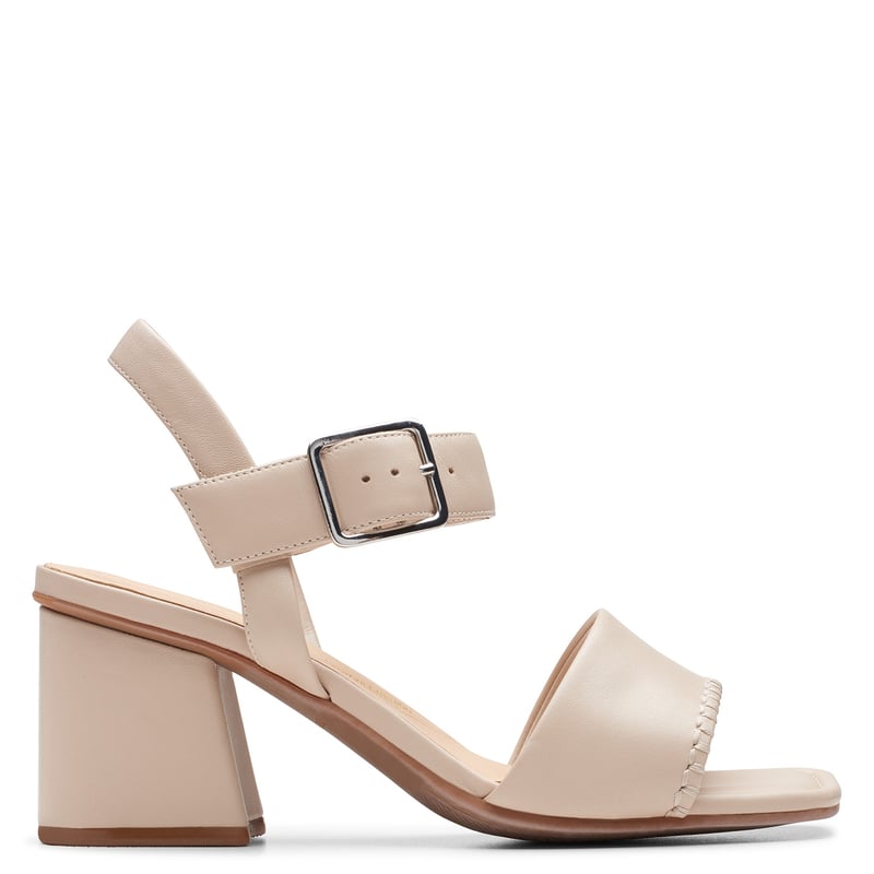CLARKS Sandalia Mujer Cuero Beige Clarks | falabella.com