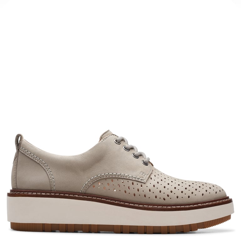 CLARKS Zapato Casual Mujer Cuero Beige Clarks | falabella.com