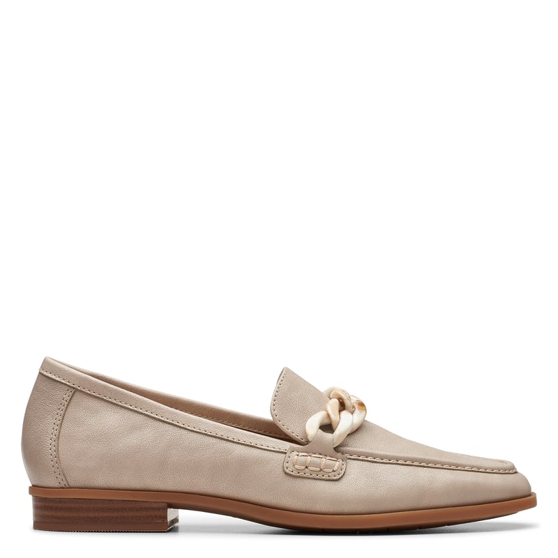 CLARKS Zapato Casual Mujer Cuero Dorado Clarks | falabella.com