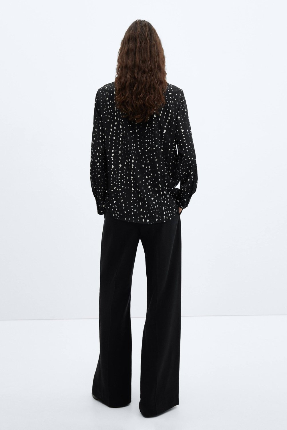 MANGO Blusa Fluida Botones Mujer Mango | falabella.com