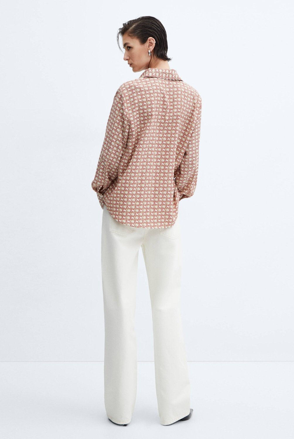 MANGO Blusa Fluida Botones Mujer Mango | falabella.com