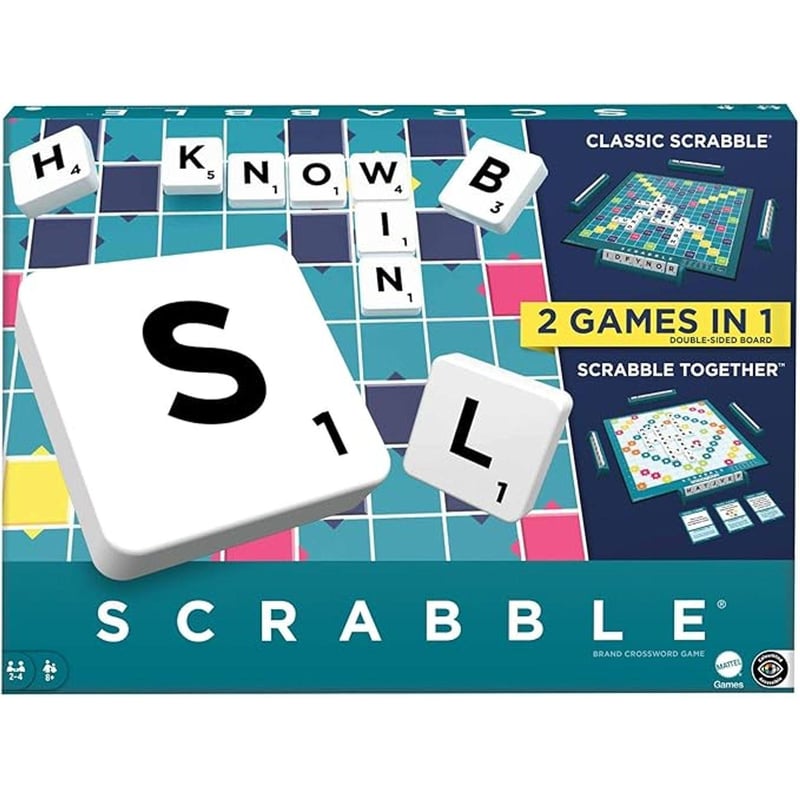 MATTEL Scrabble 2 En 1 Colaborativo Mattel | falabella.com