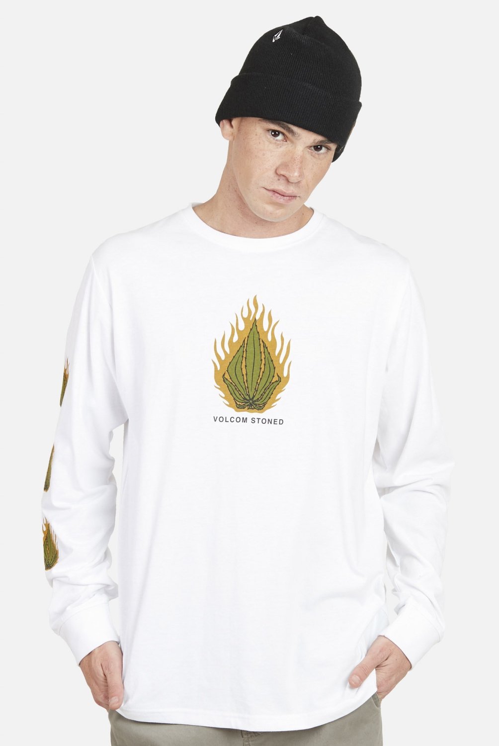 VOLCOM Polera Manga Larga Regular Hombre Volcom | falabella.com