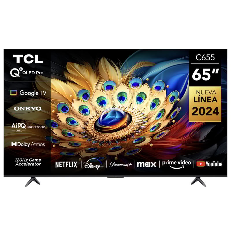 TCL QLED Smart Tv 65" C655 4K Ultra HD Google TV TCL | falabella.com