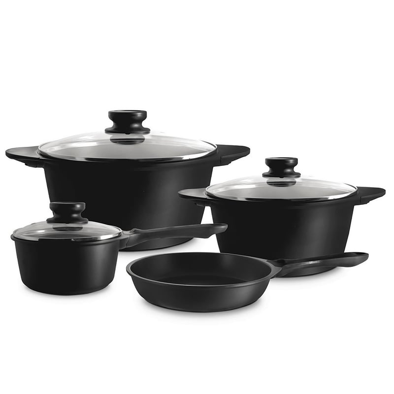 ILKO Batería De Cocina Antiadherente 7 Piezas Vulcano Ilko | falabella.com