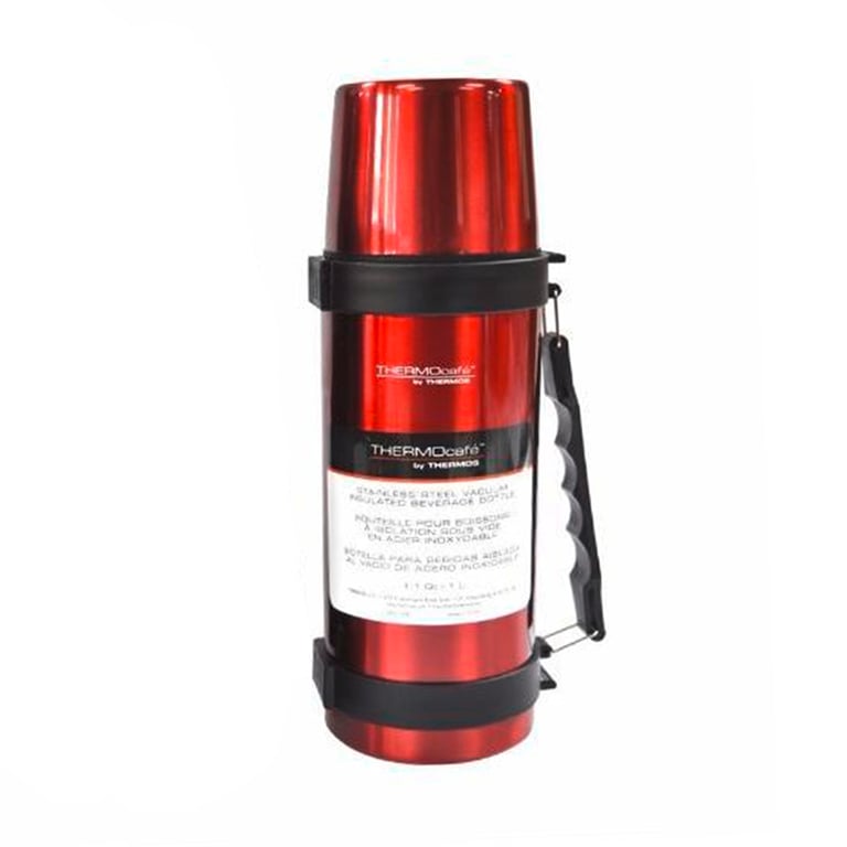 THERMOS Termo Líquido 1 Lt. Acero Inoxidable Rojo Thermos | falabella.com
