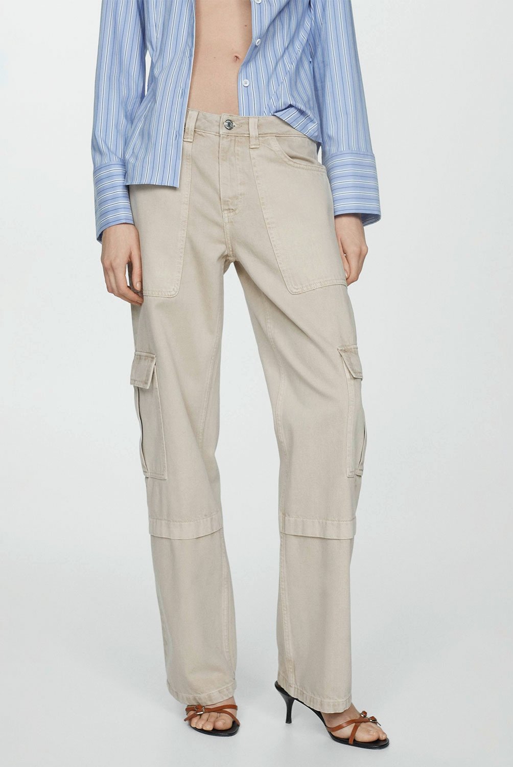 MANGO Jeans Cargo Julieta Mujer Mango | falabella.com