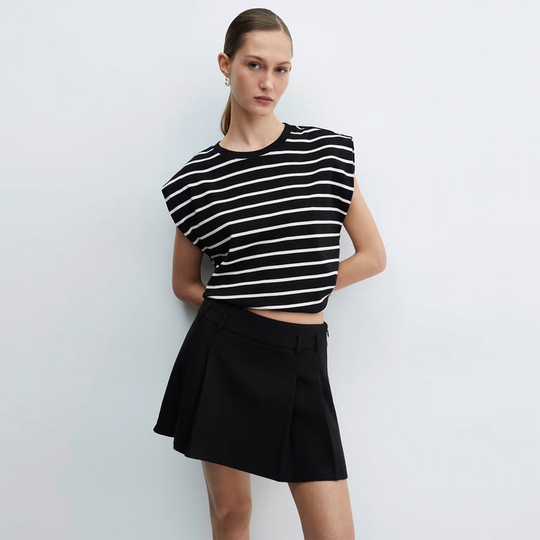 MANGO Polera a Rayas Mujer Mango | falabella.com