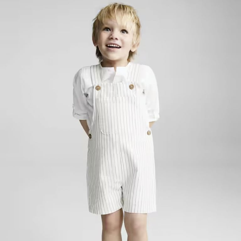 MANGO KIDS Peto Algodón Rayas Bebé Niña Mango Kids | falabella.com