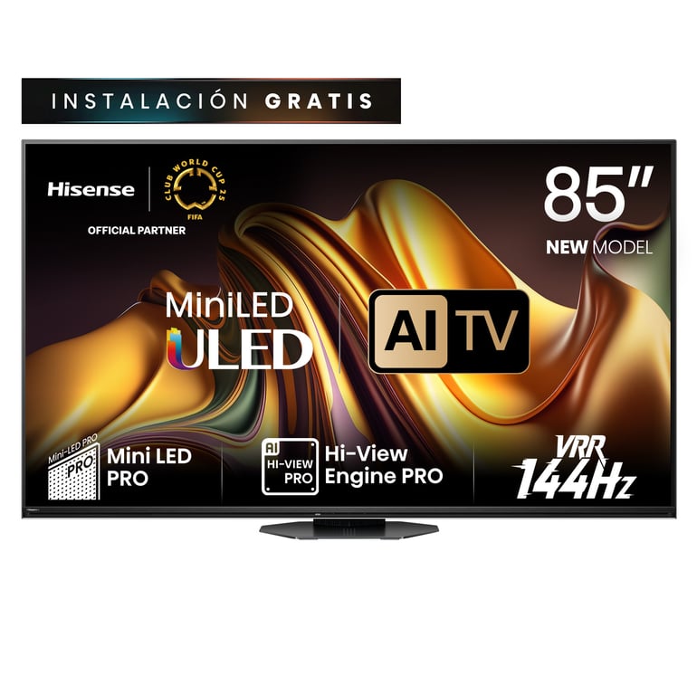 HISENSE Mini LED Smart TV 85" 85U8N 4K Ultra HD IMAX Google TV Hisense ...