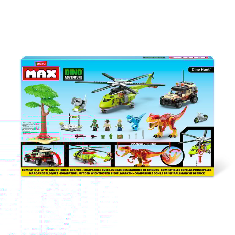 MAX Set 571 Bloques Mas Dino Escap Max | falabella.com