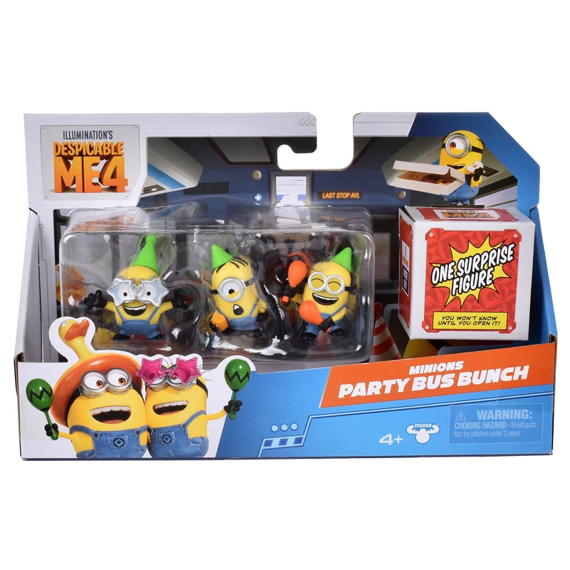 MINIONS Pack 4 Figuras 5 cm Minions | falabella.com