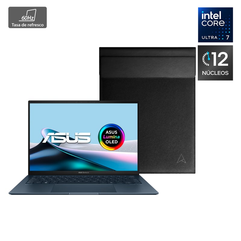ASUS Notebook Asus Zenbook S 13 OLED UX5304 Intel Core Ultra I7 12 Nucleos 16GB RAM 1TB SSD 13.3 ...