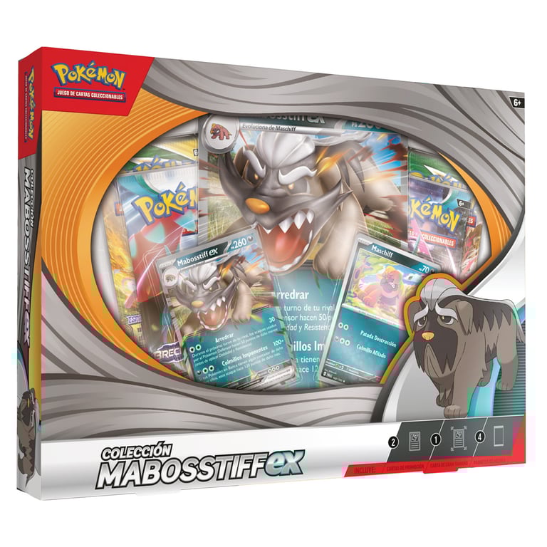 POKEMON Tcg Mabosstiff Ex Box Españ Pokemon | falabella.com