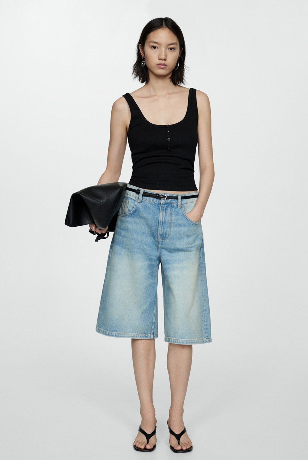 MANGO Top Tirantes Botones Mujer Mango | falabella.com