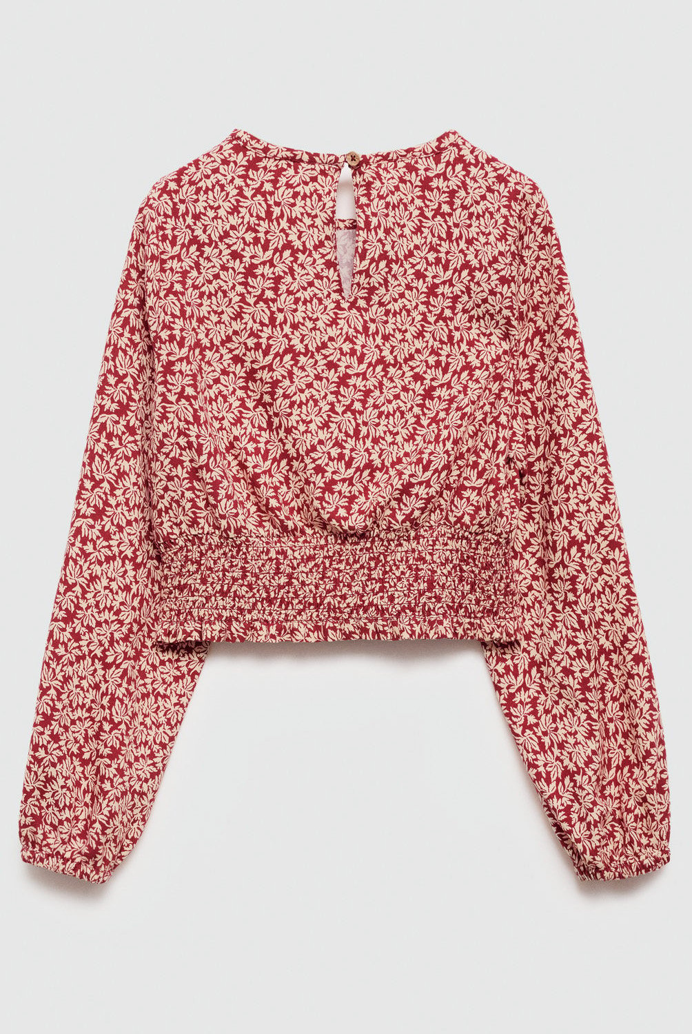 MANGO KIDS Blusa Estampada Fruncido Niña Mango Kids | falabella.com