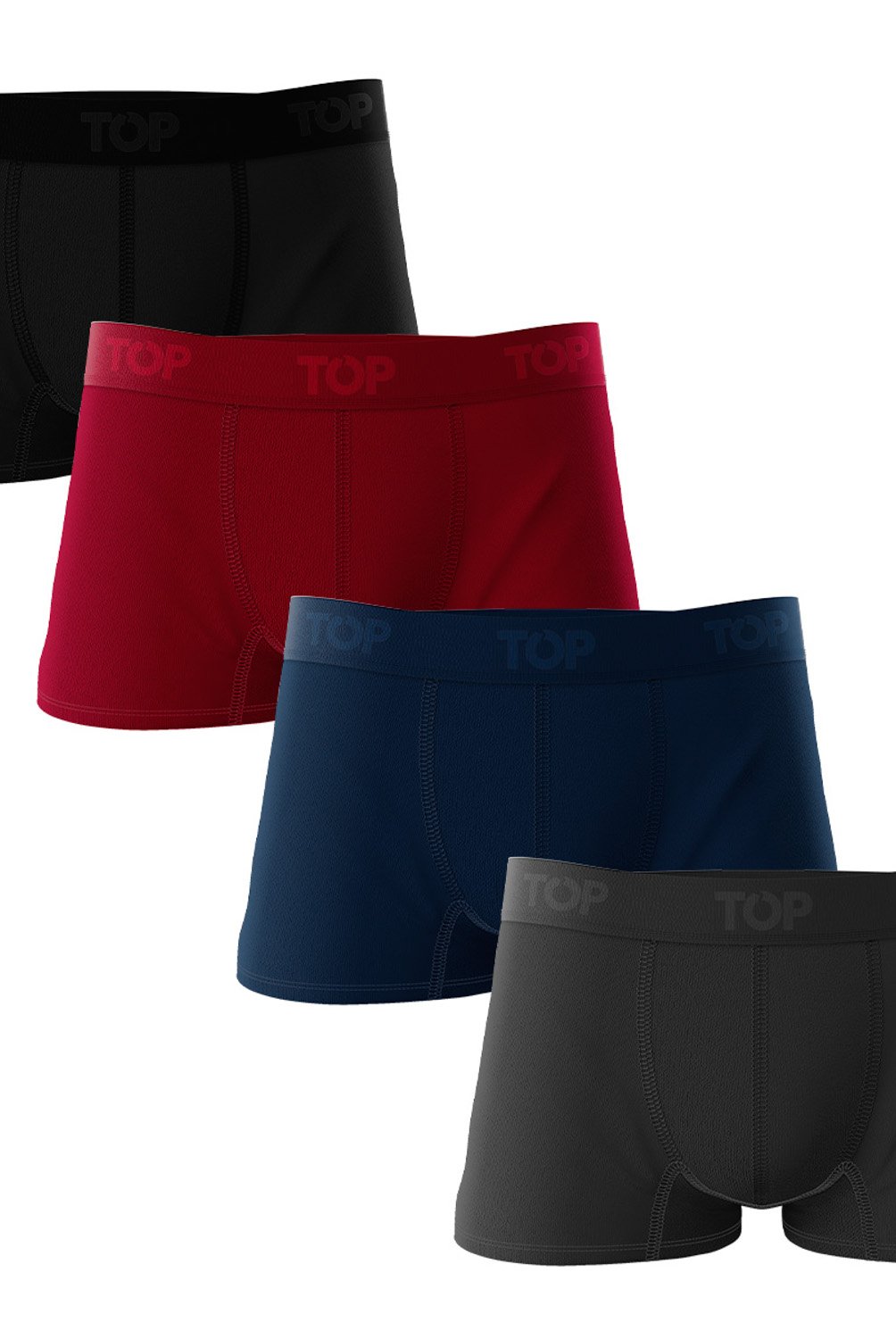 TOP Pack De 4 Boxers Algodón Hombre Top | falabella.com