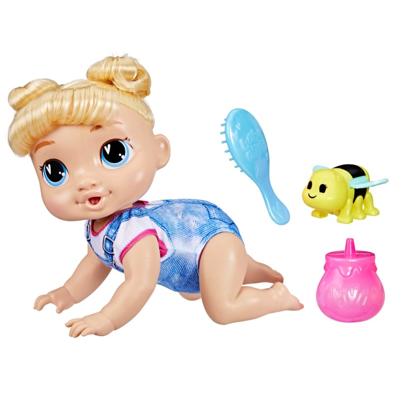 BABY ALIVE Muñeca Gatea y Juega Harper Hugs Baby Alive | falabella.com