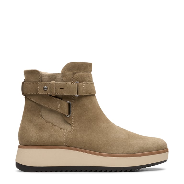 CLARKS Botín Mujer Cuero Beige Clarks | falabella.com