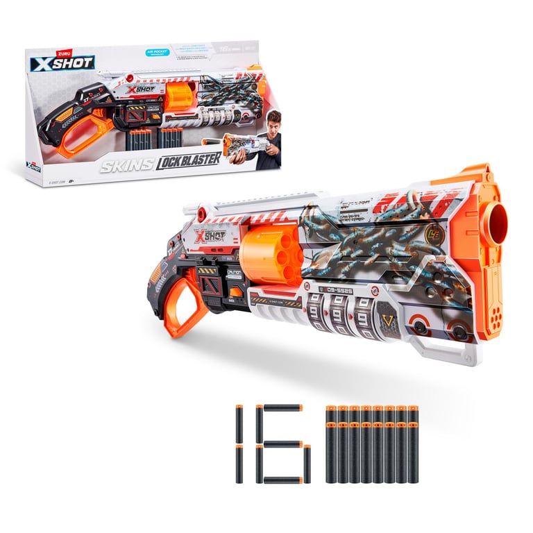 X-SHOT Lanza Dardos Menace Skins Lock Gun X-Shot | falabella.com