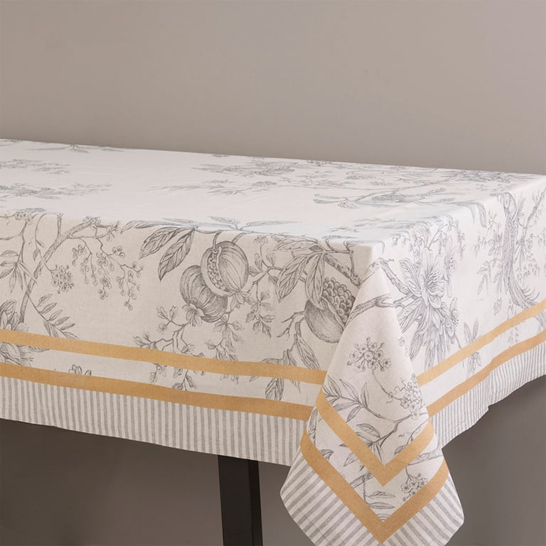 FABRICS Mantel Lino Antimanchas Manaco Rectangular 150X200Cm Fabrics | falabella.com