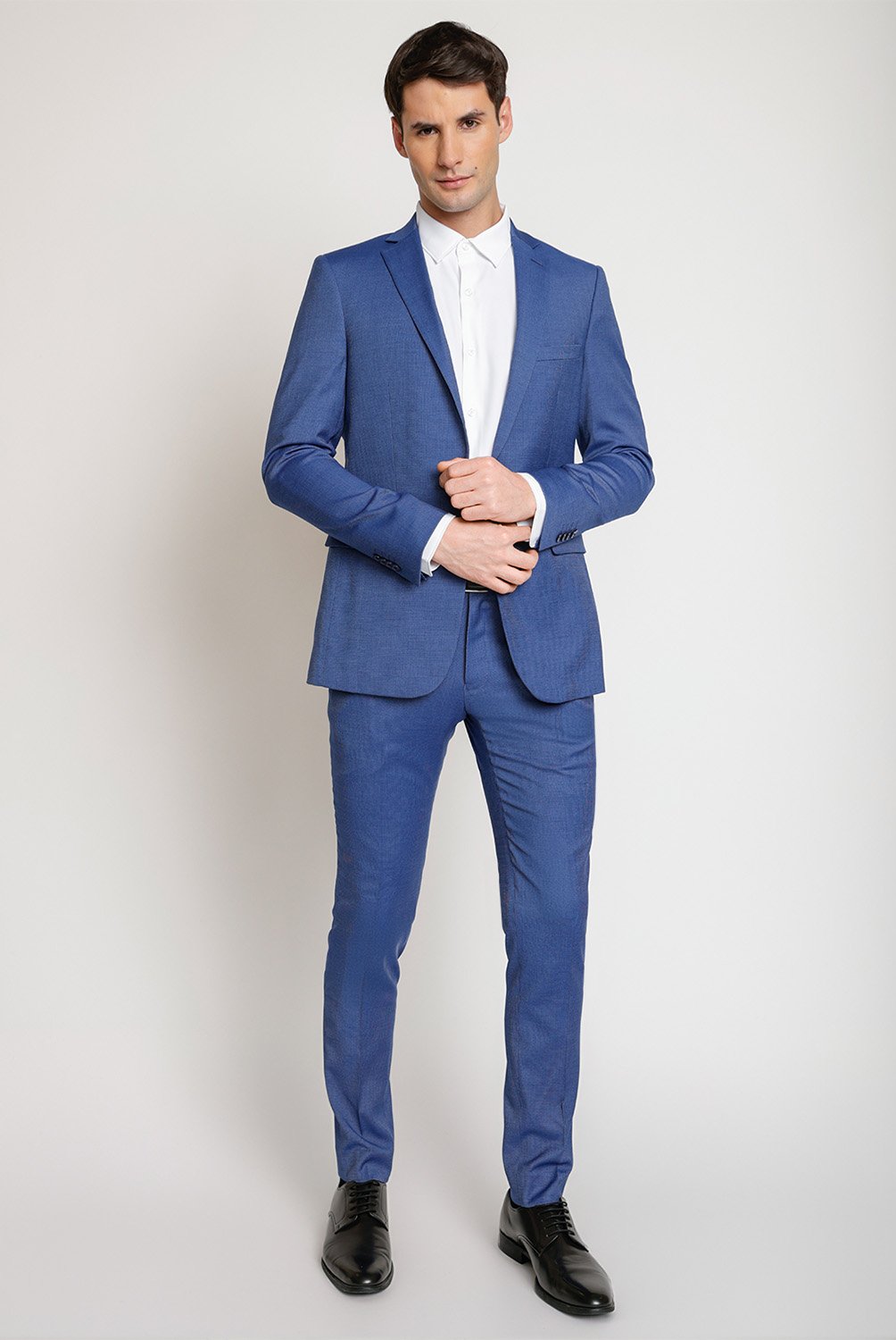 PERRY ELLIS Traje Formal Slim Fit Lana Hombre Perry Ellis | falabella.com