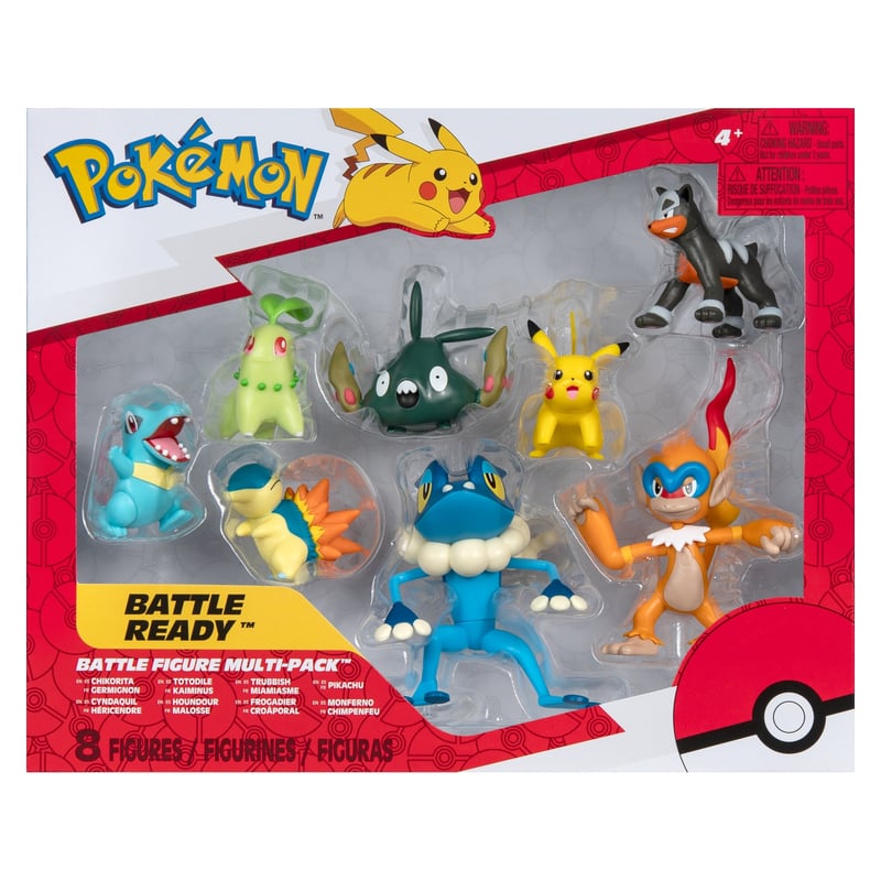 POKEMON Pack 8 Figuras De Batalla Pokemon | falabella.com