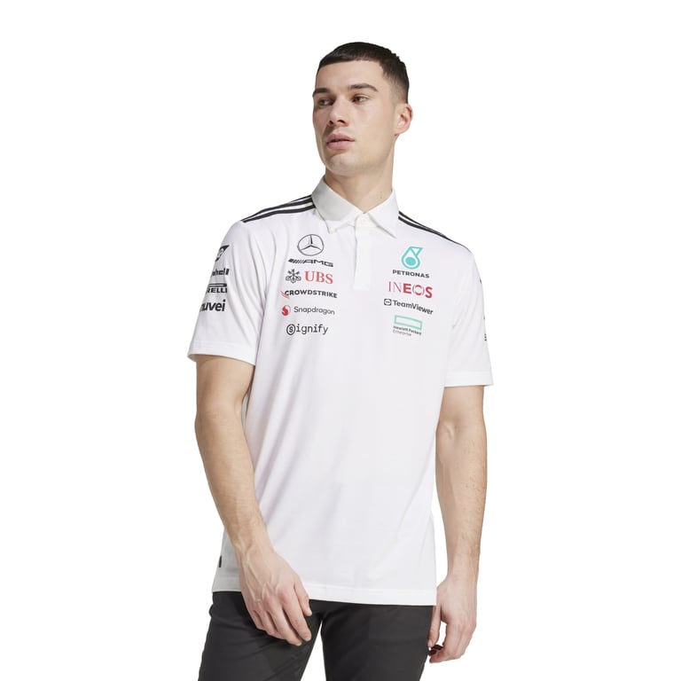 ADIDAS Polera Con Cuello Mercedes AMG Petronas Fórmula 1 Adidas ...