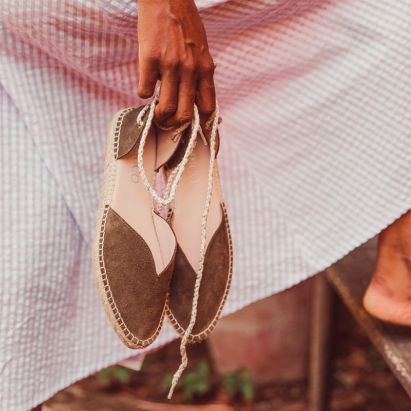 URCO Sandalia Mujer Cuero Verde Urco | falabella.com