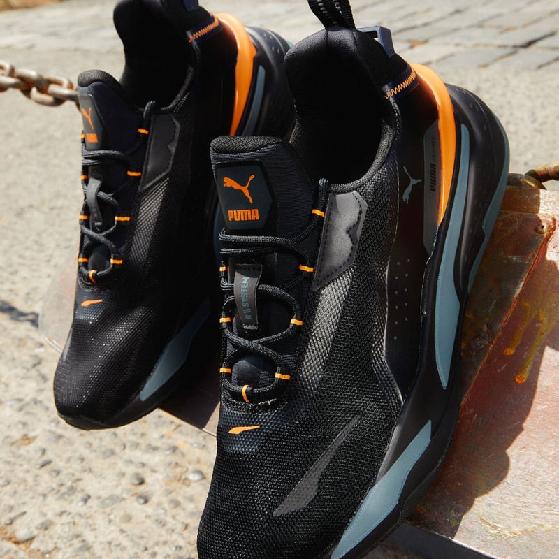 PUMA Rs-Fast Unmarked Reflectiv Zapatilla Urbana Hombre Negro Puma ...