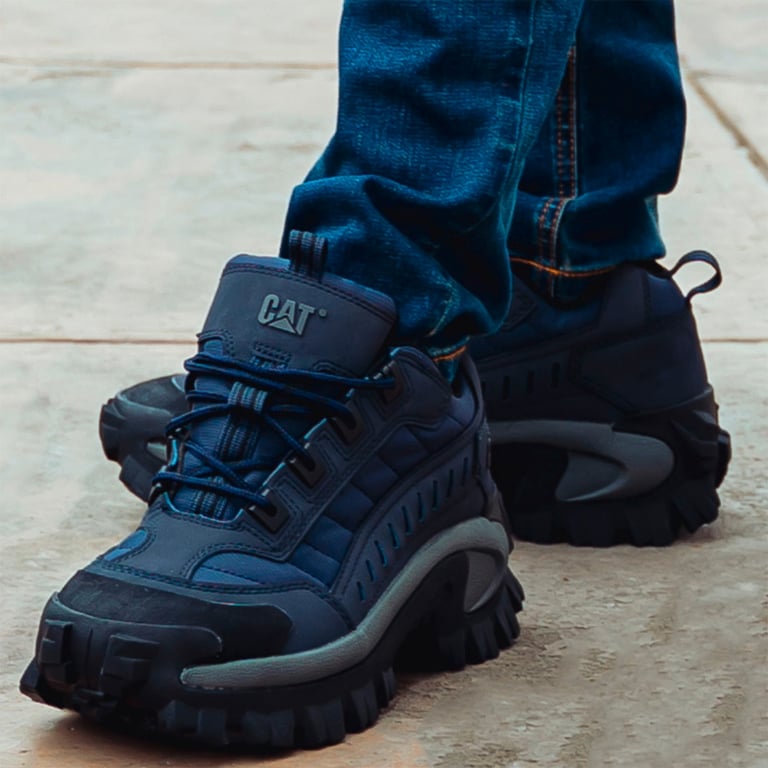 CAT Intruder Zapatilla Urbana Unisex Azul Cat | falabella.com