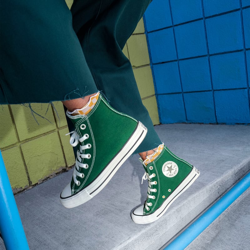 CONVERSE Converse Chuck taylor all star zapatilla urbana mujer verde ...